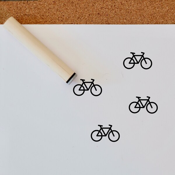 Bike Stamp - Etsy