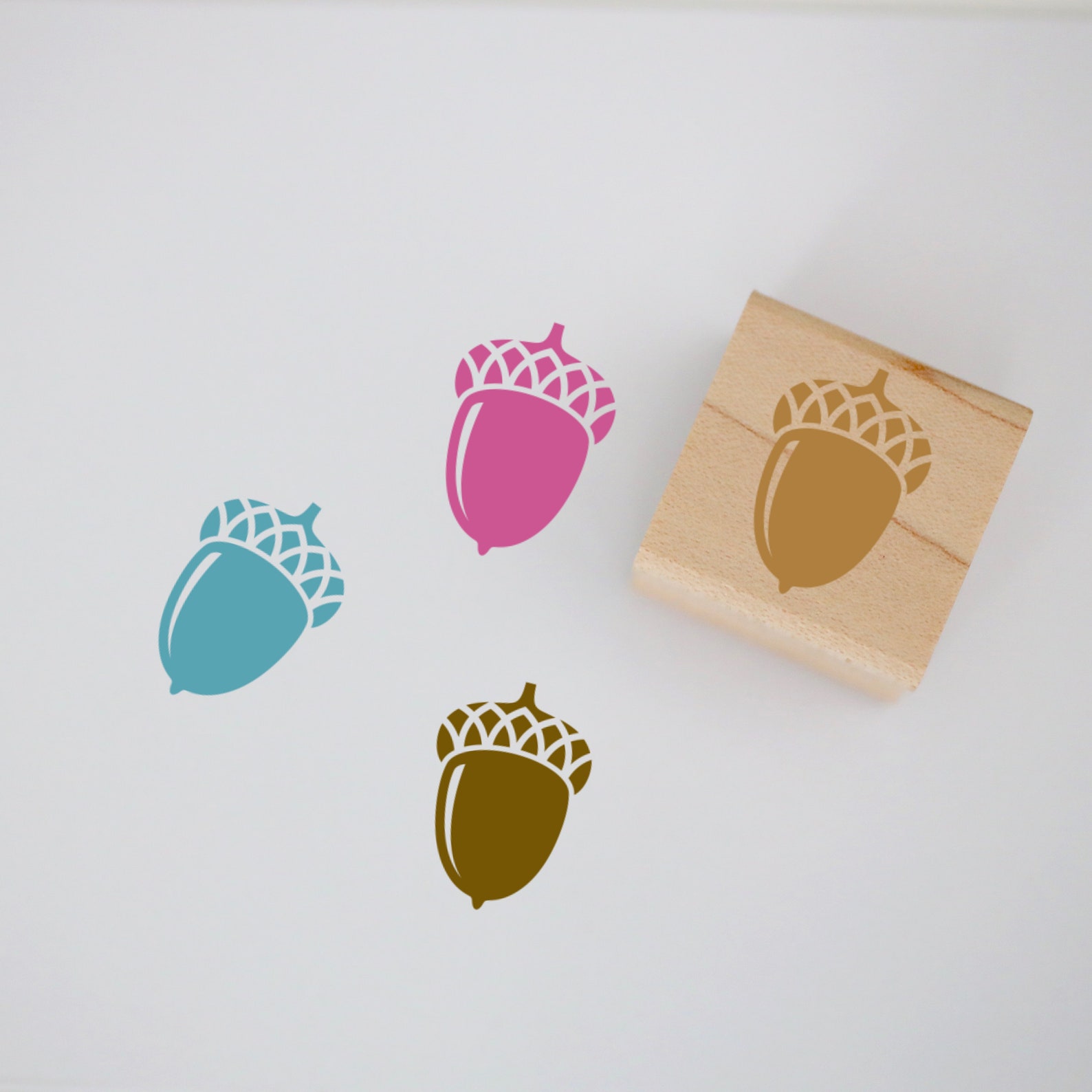 Acorn Mini Rubber Stamp Tiny Stamp Mini Stamp Acorn Stamp 1 - Etsy