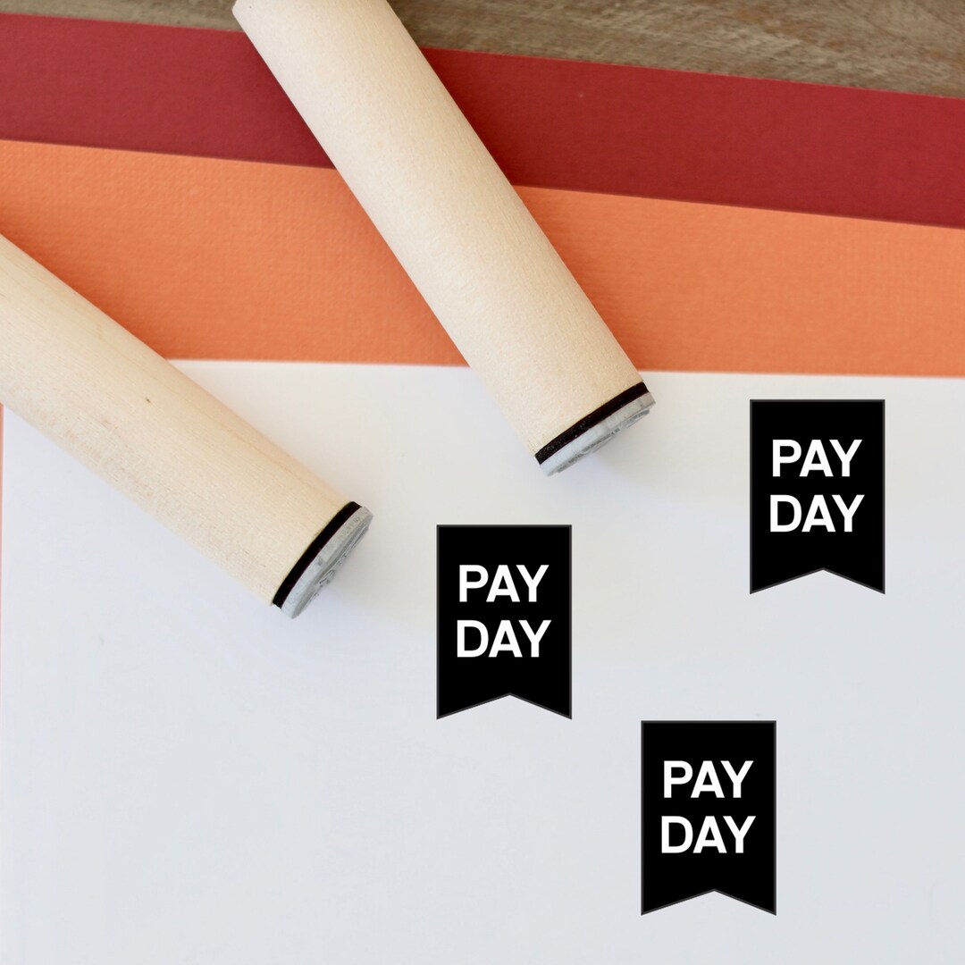 Pay Day Stamp L Pay Day Stamp L Kids Stamp Craft Stamp Craft Supplies ...