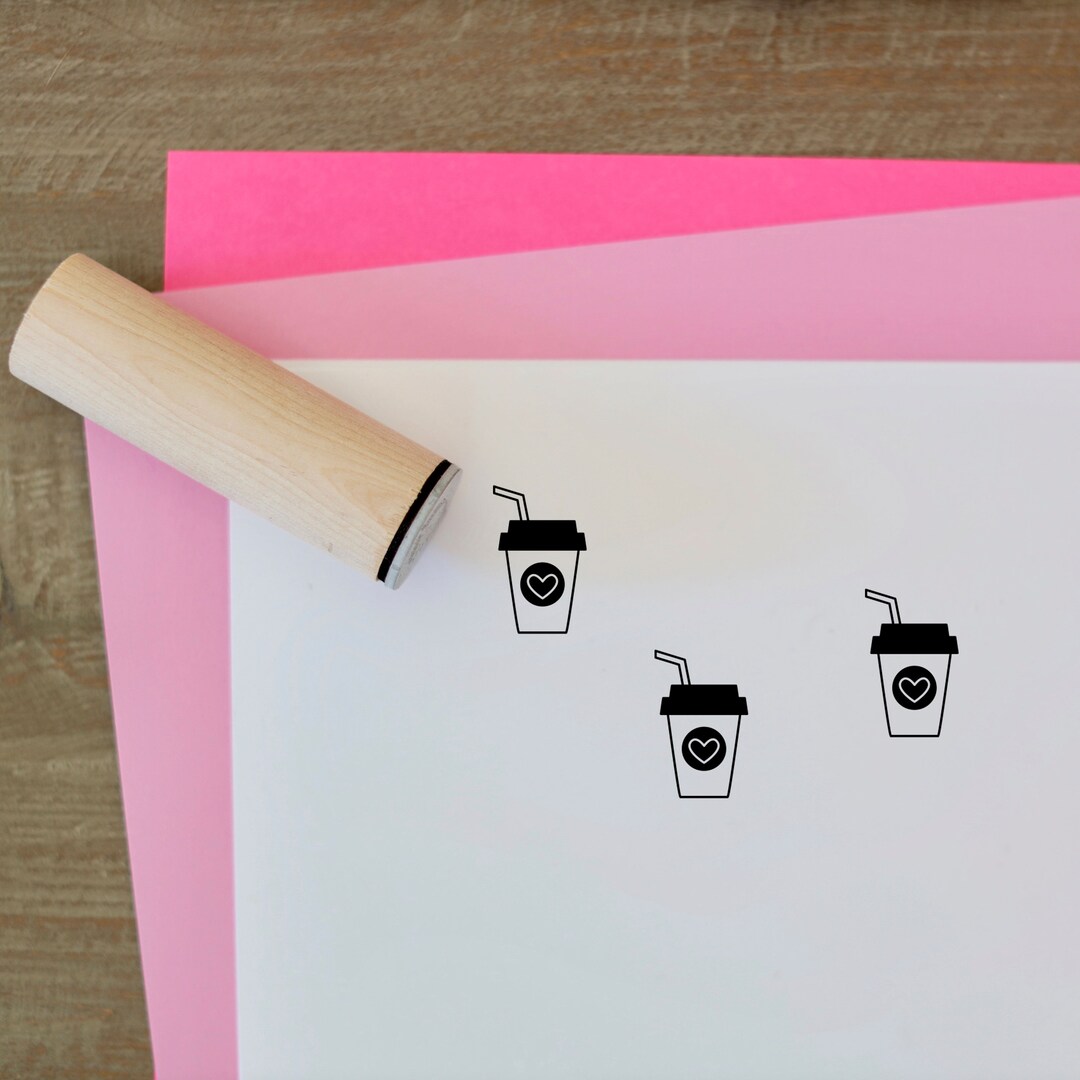 Soda Cup Stamp Soda Cup Mini Stamp Kids Stamp Craft Stamp Craft ...