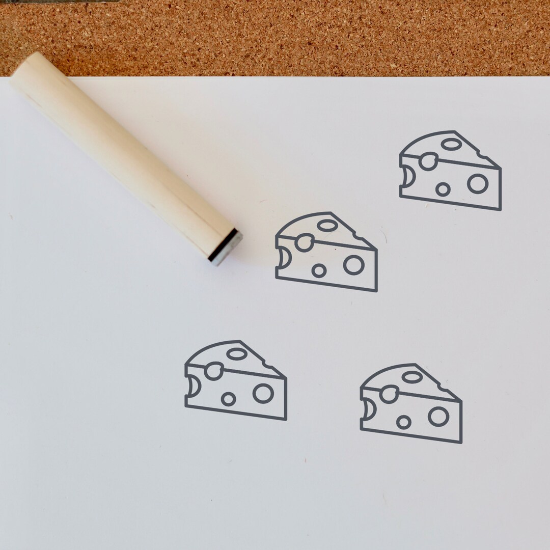 Cheese Stamp Cheese |mini Stamp | Kids Stamp | Craft Stamp | Craft ...