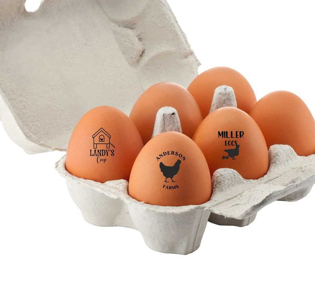 Custom Egg Stamp | Personalized Egg Stamp | Homesteading | Farm Stamp ...