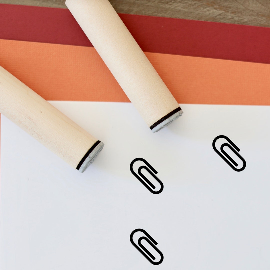 Paper Clip Stamp L Paper Clip Stamp L Kids Stamp Craft Stamp Craft ...
