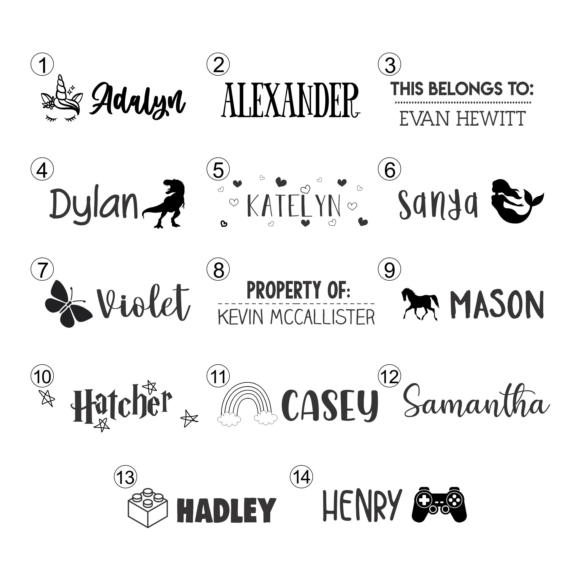 Kids Stamp | Kids Stamper | Personalized Name Stamp | Personalized Gift ...
