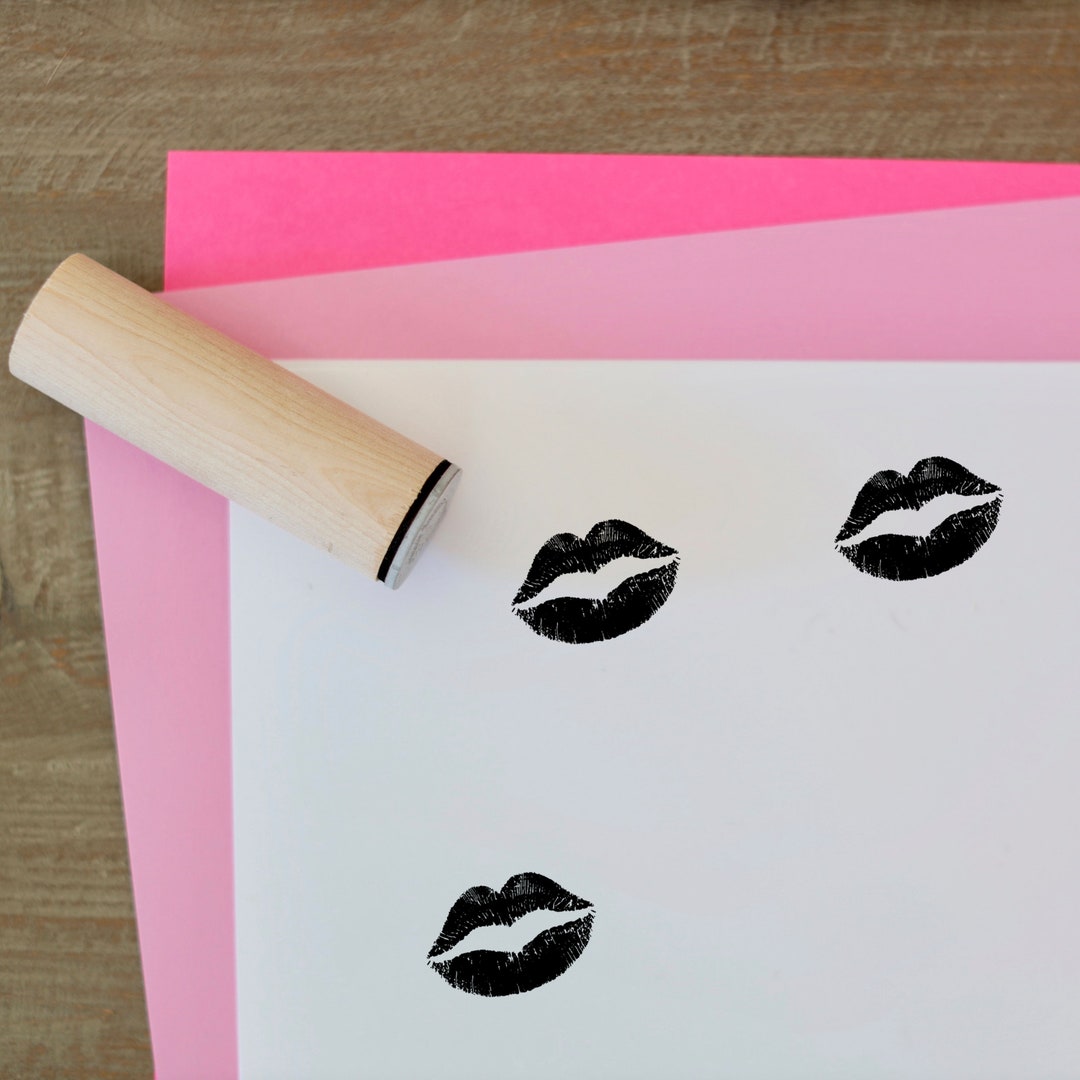 Lips Stamp L Lips Stamp | Kids Stamp | Craft Stamp | Craft Supplies ...