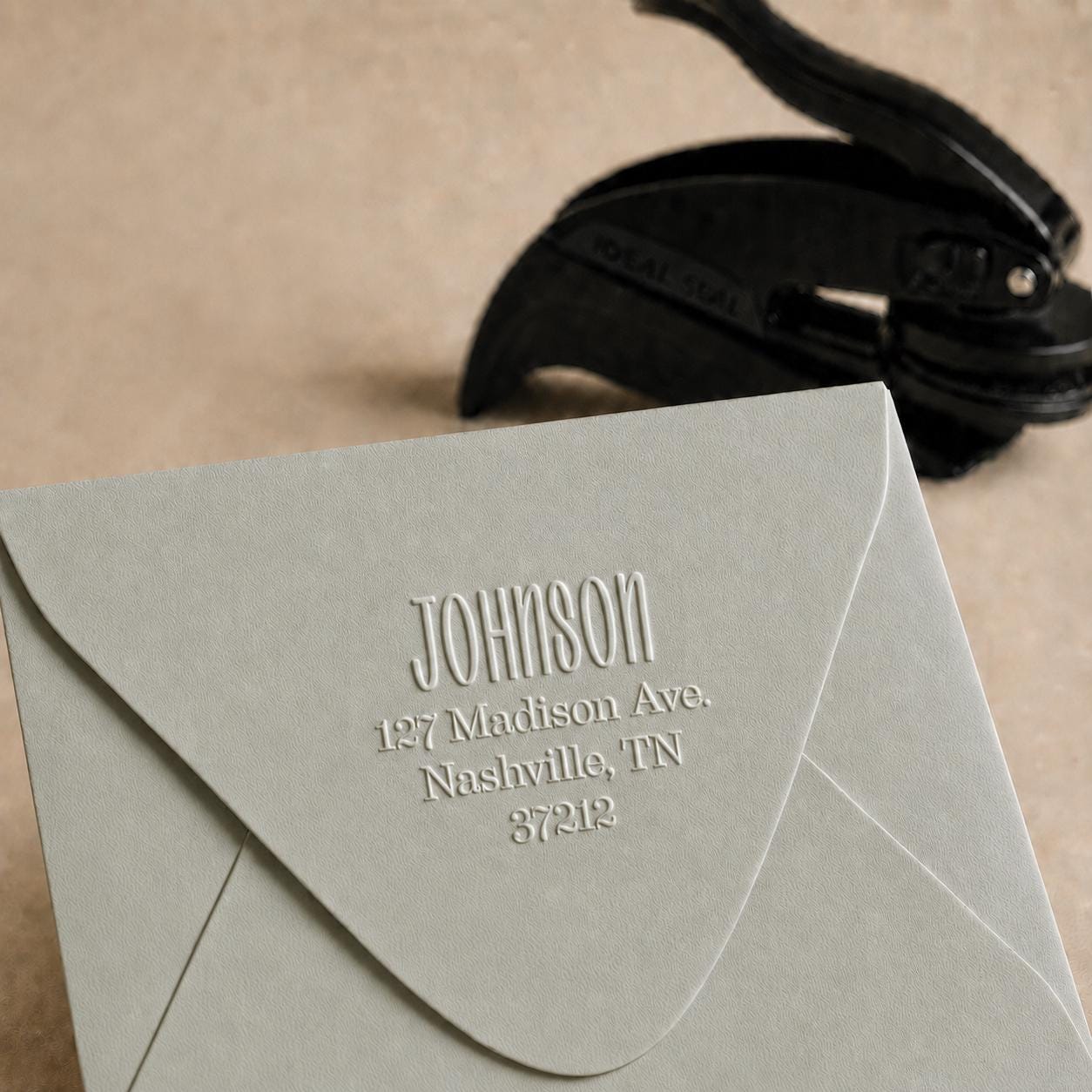 Custom Address Embosser – Personalized Return Address Stamp Seal for ...