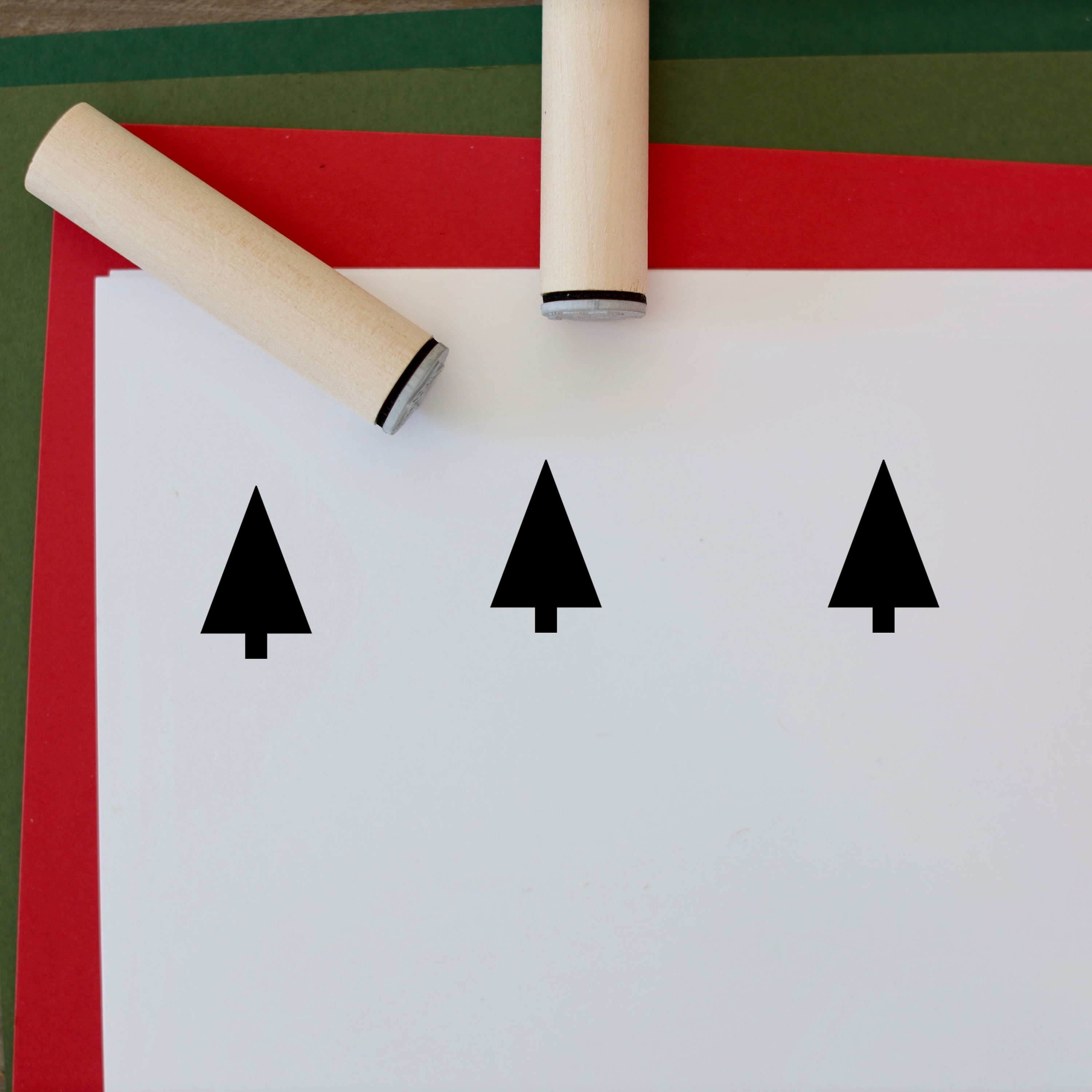 Tree Stamp L Tree Stamp L Kids Stamp Craft Stamp Craft | Etsy