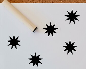 Star Stamp Star Mini Stamp Kids Stamp Craft Stamp - Etsy