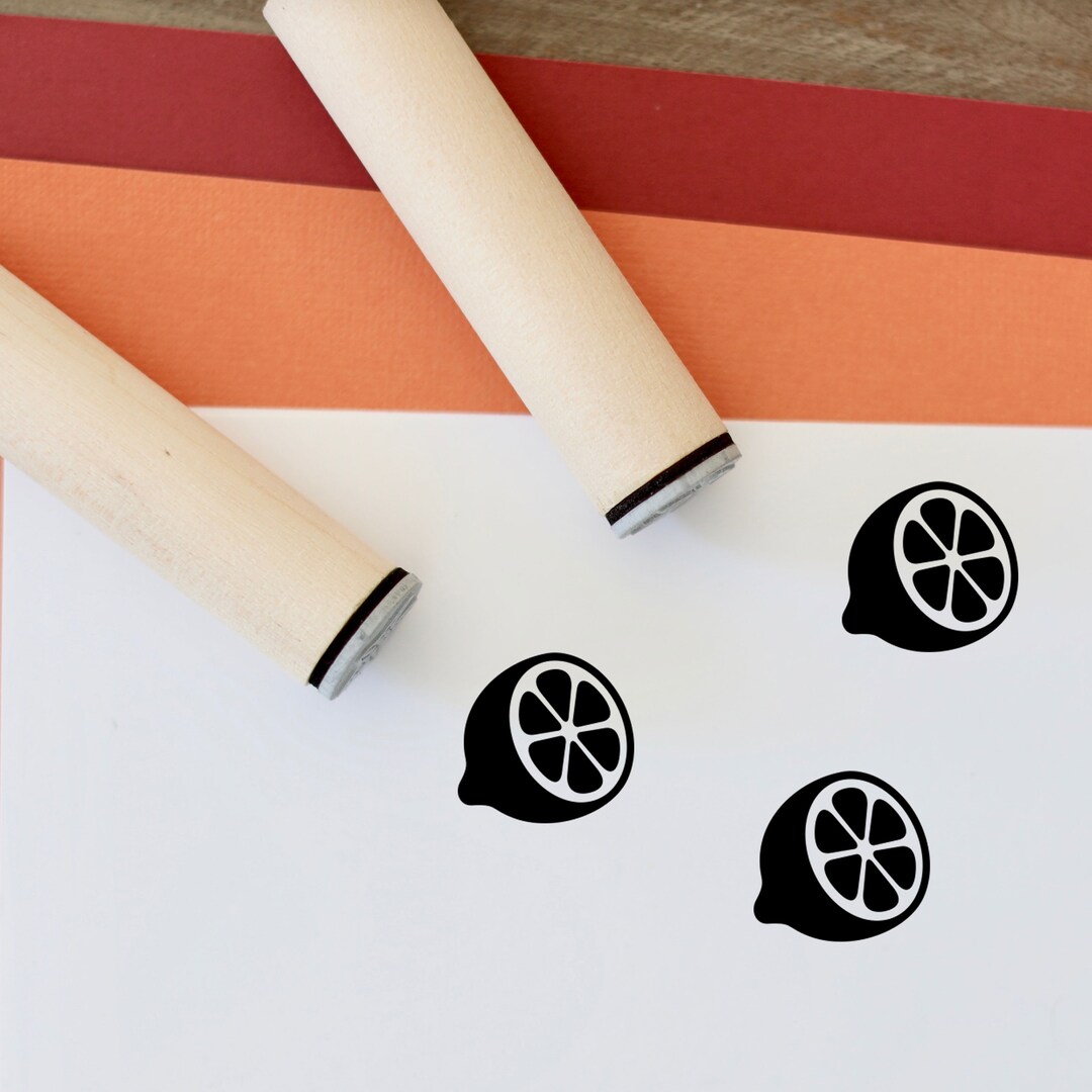 Lemon Stamp L Lemon Stamp | Kids Stamp | Craft Stamp | Craft Supplies ...
