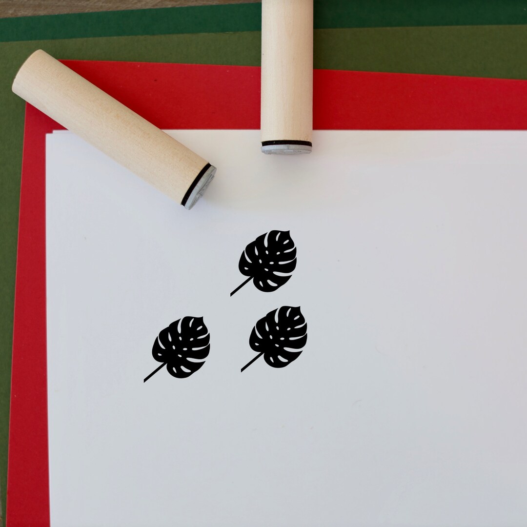 Leaf Stamp L Leaf Stamp | Kids Stamp | Craft Stamp | Craft Supplies ...