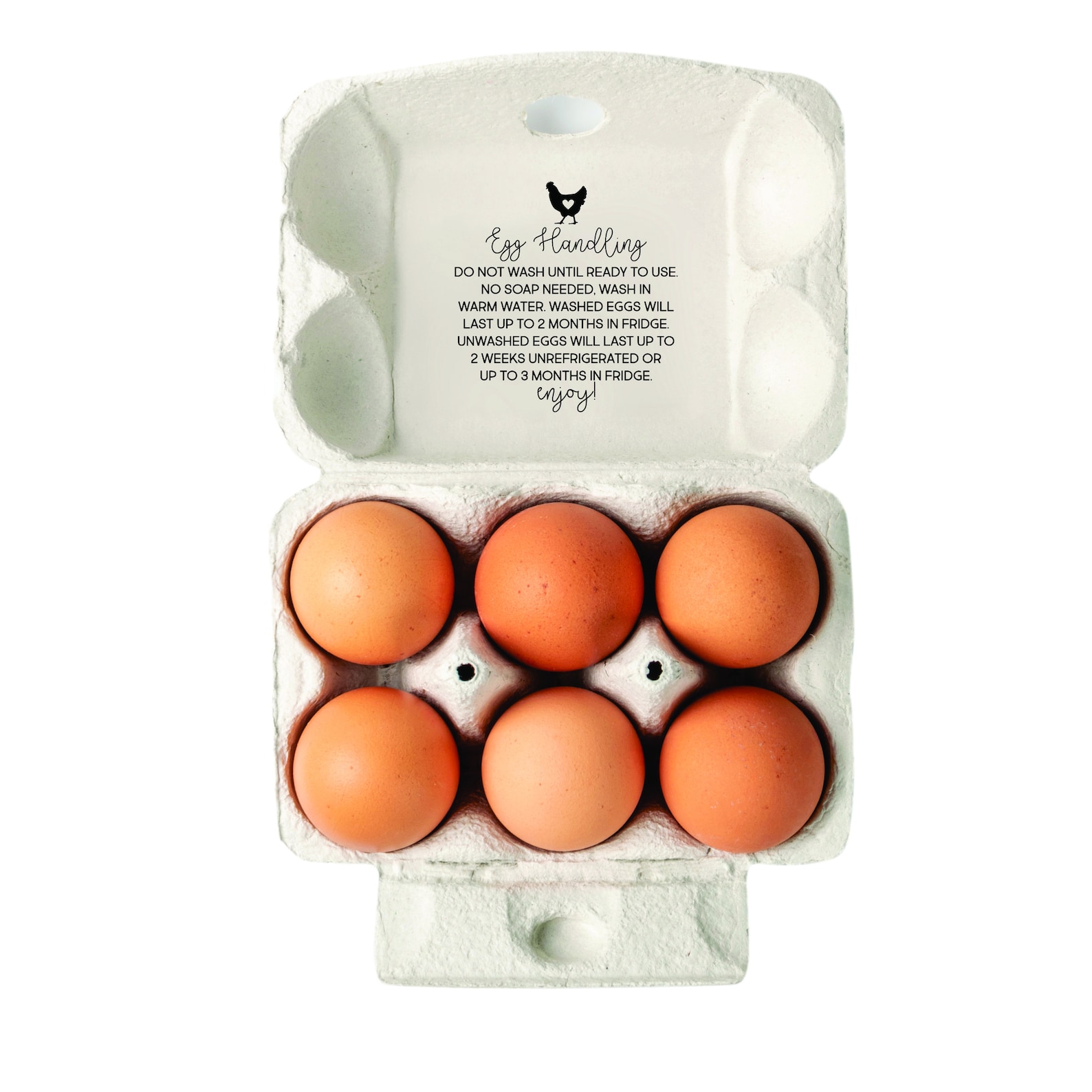 Egg Stamp | Egg Handling Stamp | Egg Label | Fresh Eggs Stamp ...