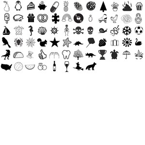 Mini Stamp Craft Stamp Mini Rubber Stamp Small Stamp Ink Stamp Craft ...