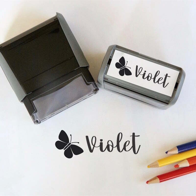 Kids Name Stamp - Etsy