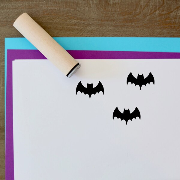 Bat Stamp - Etsy