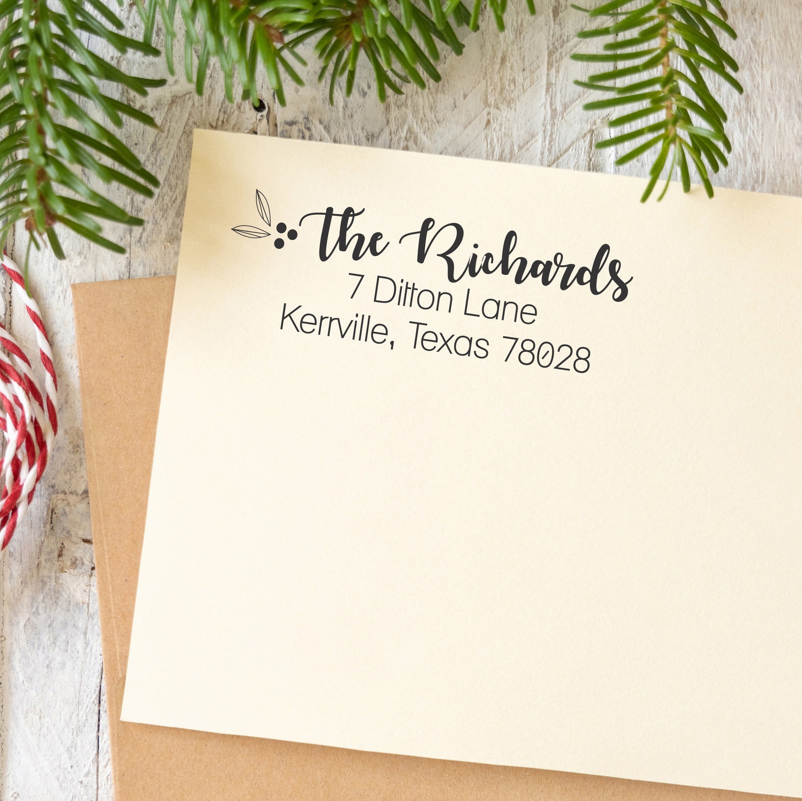 Personalized Return Address Stamp Self Inking Return Address - Etsy