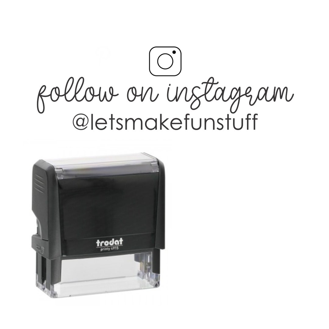 Personalized Business Stamp | Self Inking Stamp | Custom Business Stamp ...