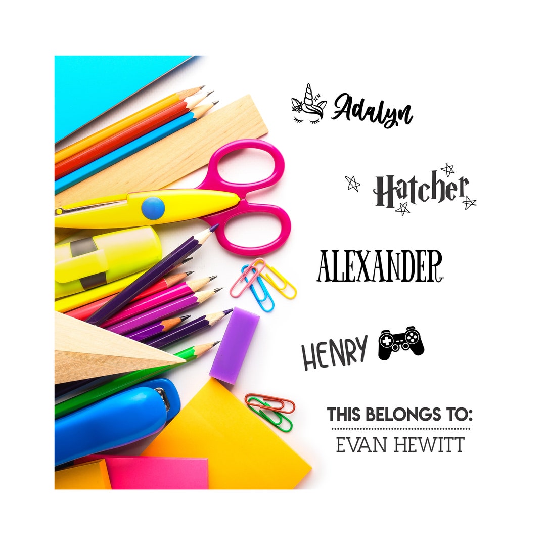 Kids Stamp | Kids Stamper | Personalized Name Stamp | Personalized Gift ...