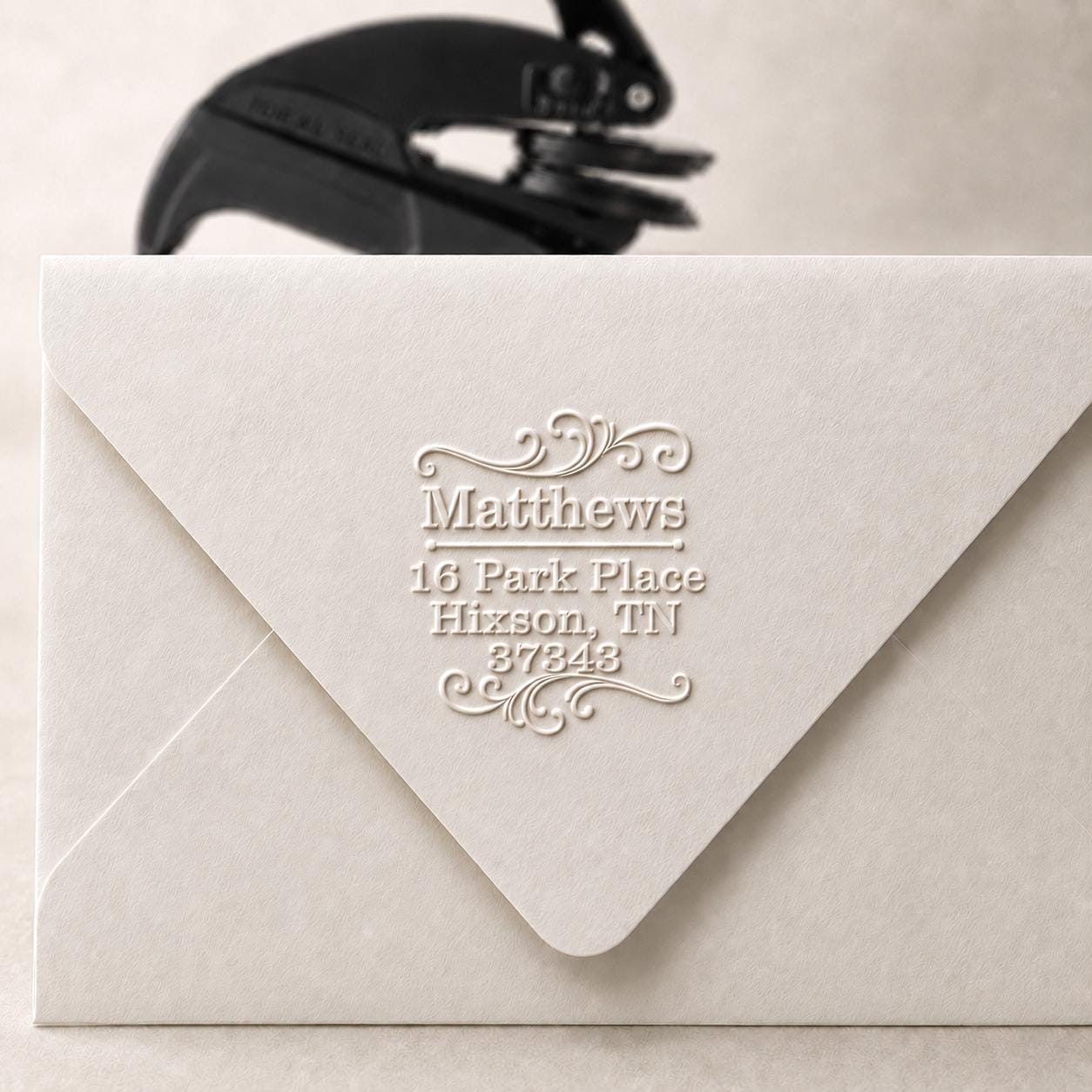 Custom Address Embosser – Personalized Return Address Stamp Seal for ...