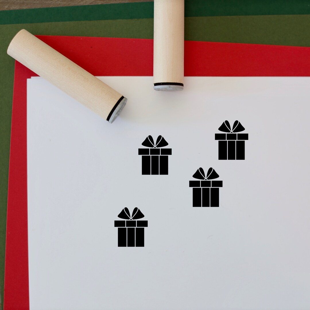 Present Stamp L Present Stamp L Kids Stamp Craft Stamp Craft Supplies ...