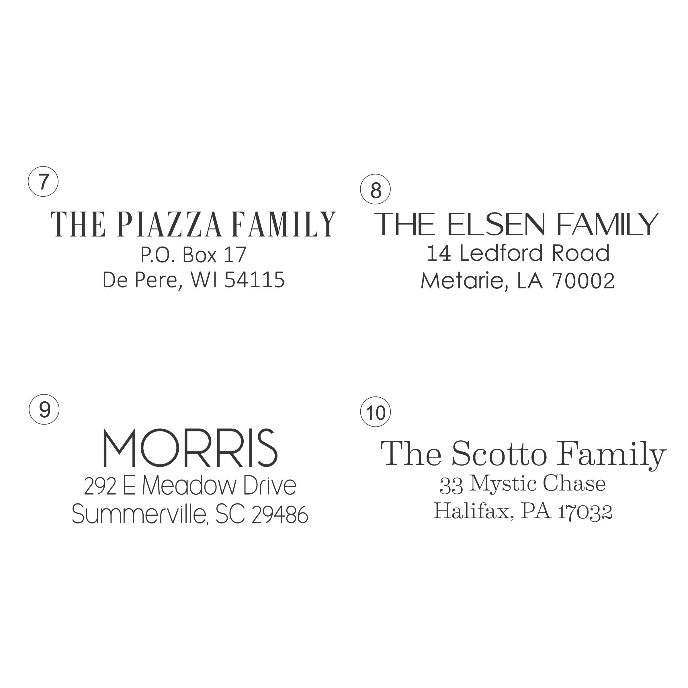 Personalized Return Address Stamp Self Inking Return Address - Etsy