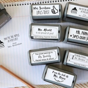 Personalized Teacher Stamp | Teacher Stamper | Personalized Teacher ...