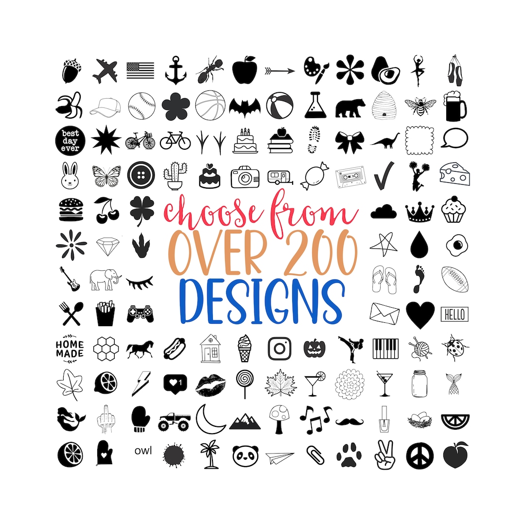 Mini Stamp Craft Stamp Mini Rubber Stamp Small Stamp Ink Stamp Craft ...