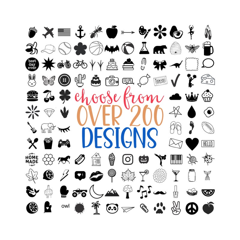 Mini Rubber Stamp - Etsy