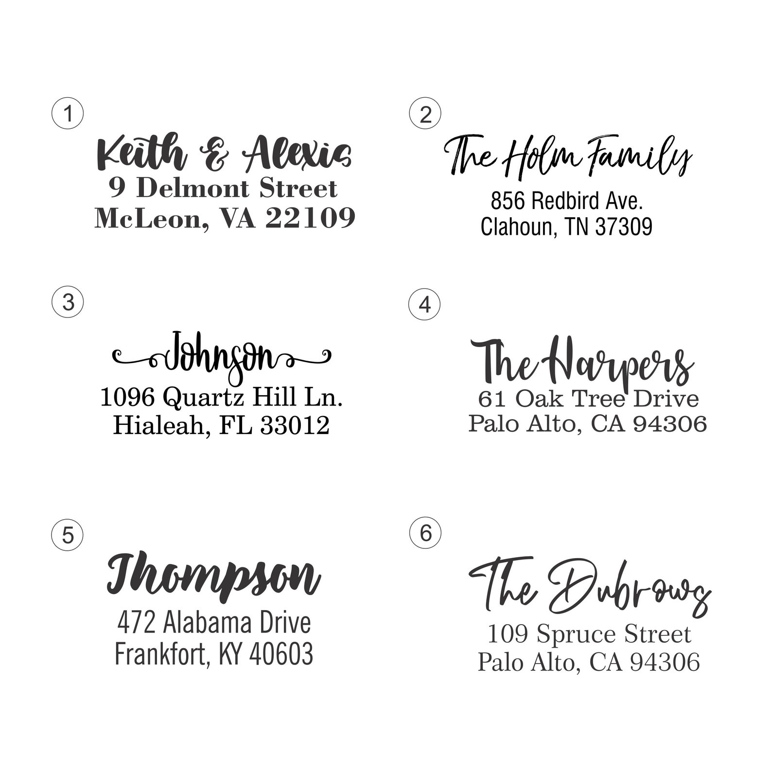 Personalized Return Address Stamp Self Inking Return Address Stamp ...