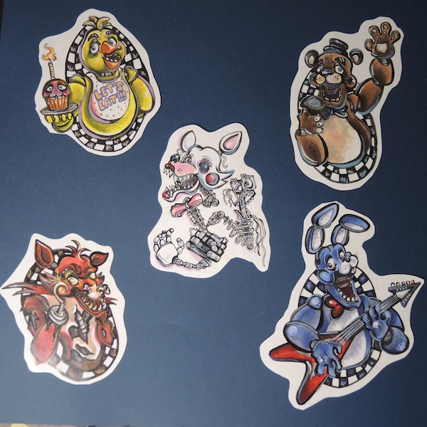 Five Nights at Decal - Etsy