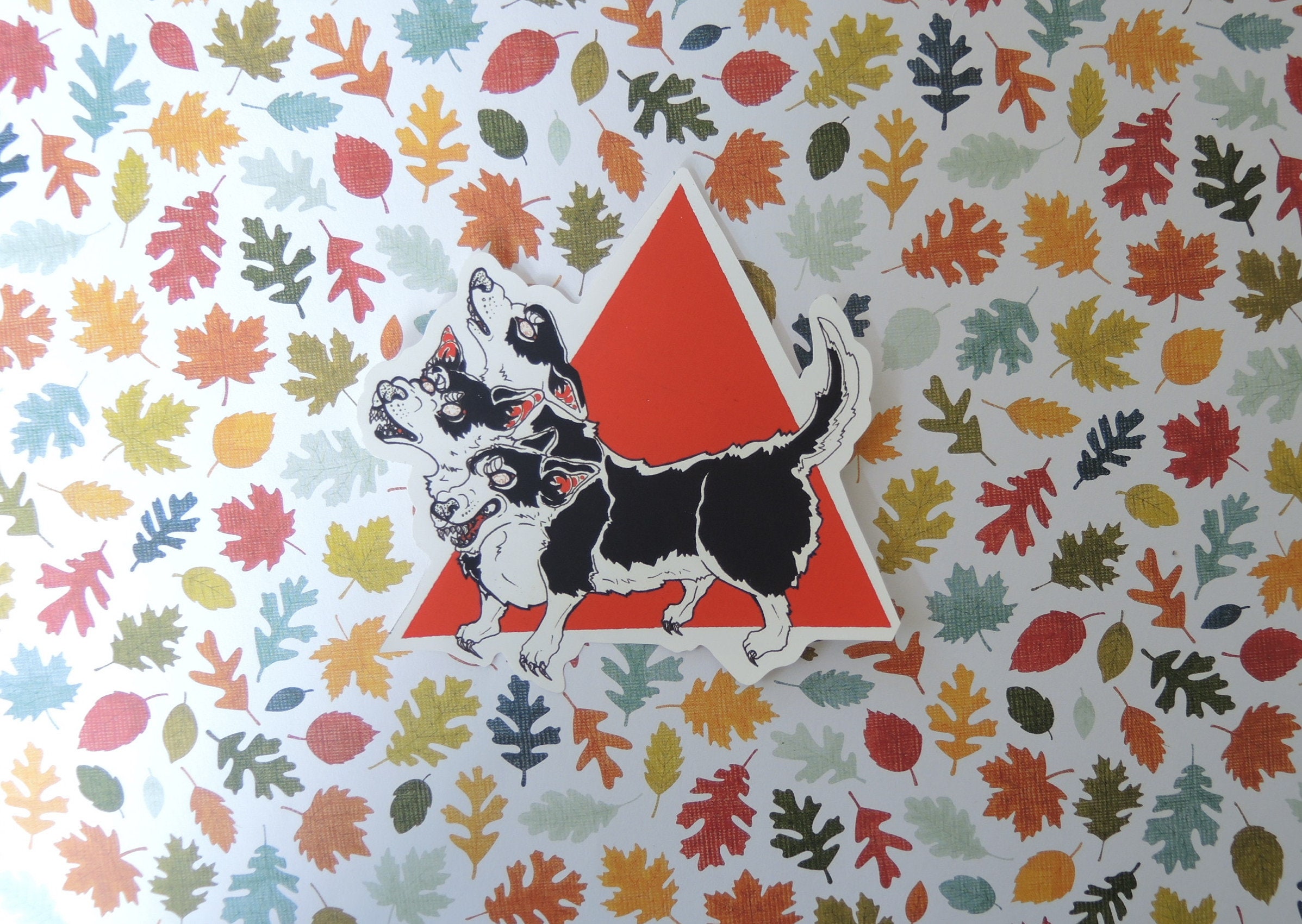 Cerberus Decals/bumper Stickers (pug, Pomeranian, Corgi, Shiba Inu ...