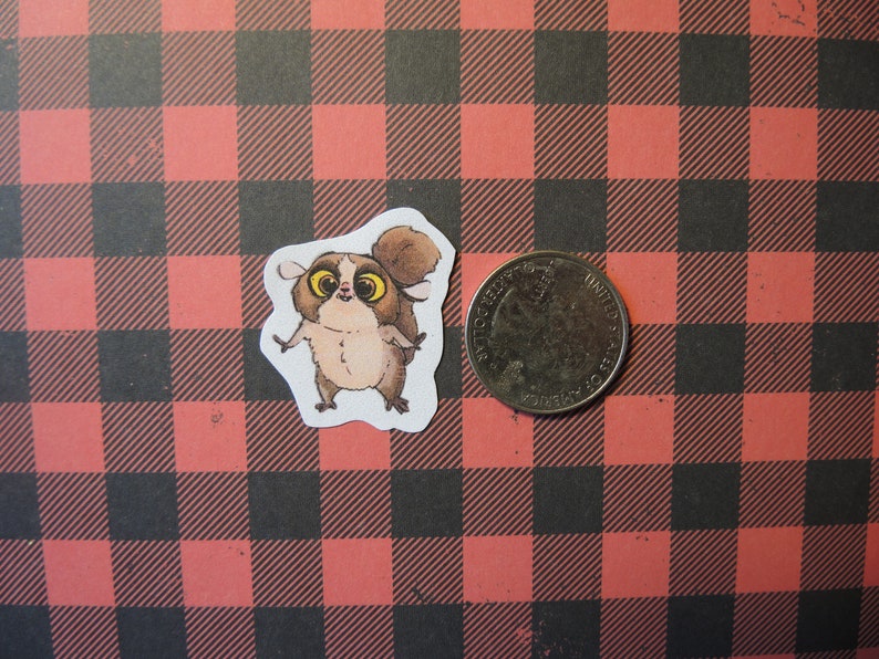 Set of 13 Small Madagascar Mort Stickers bumper - Etsy
