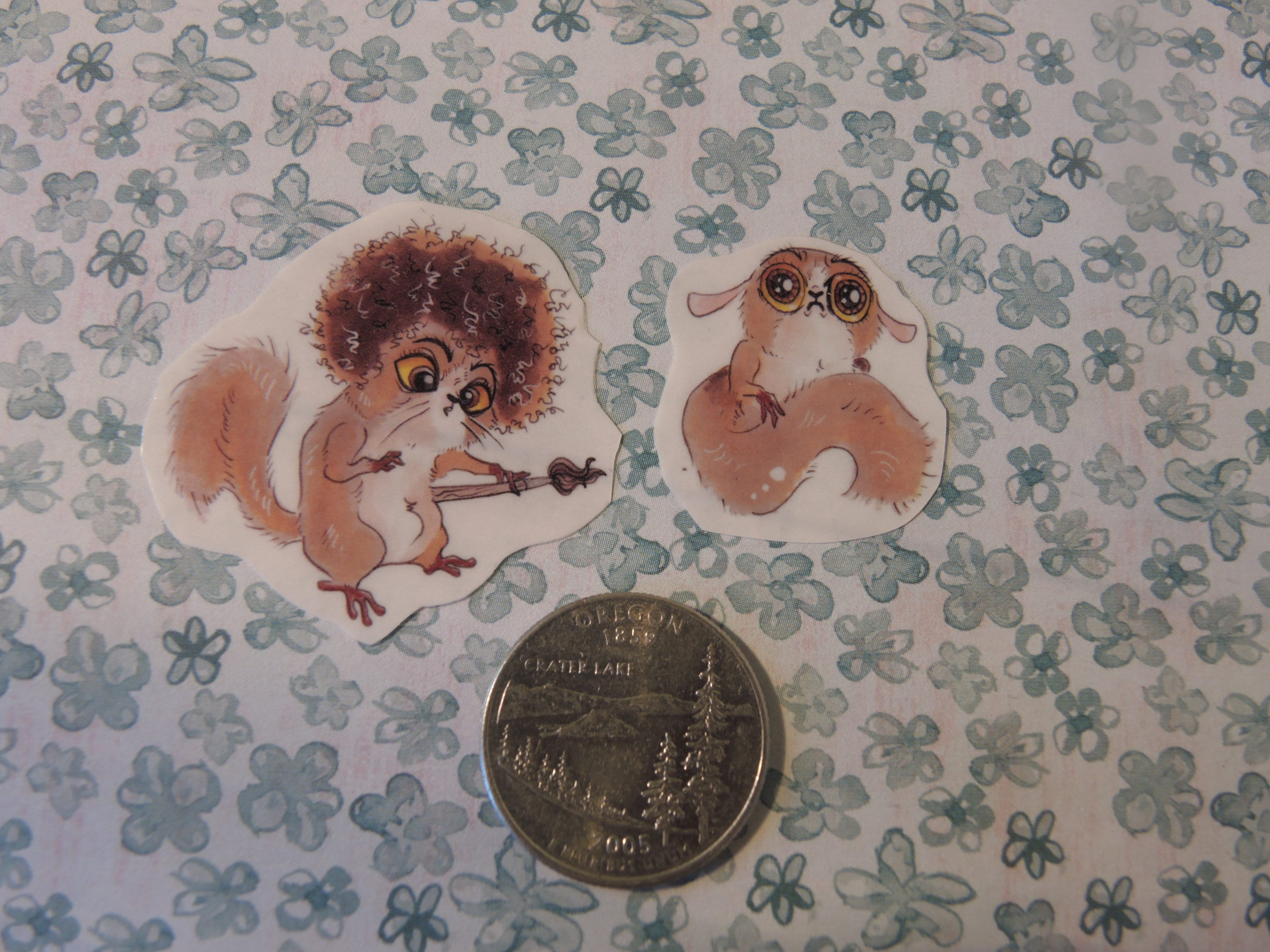 Set of 12 Small Madagascar Mort Stickers bumper - Etsy