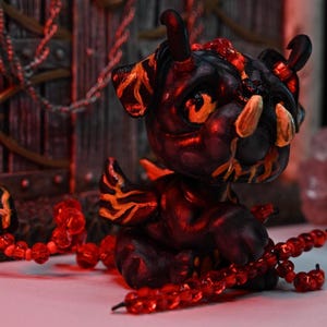 OOAK Littlest Pet Shop Custom Devil/demon Bulldog (glows Under ...
