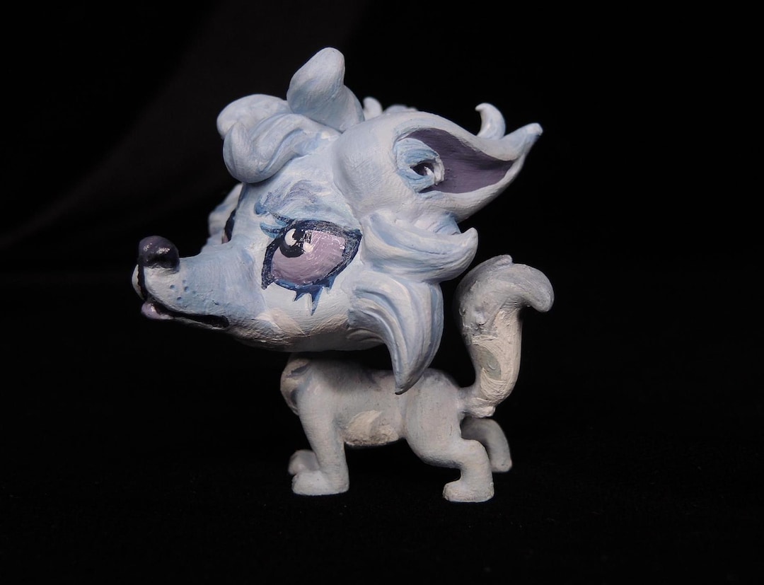 Littlest Pet Shop White Wolf OOAK Character Custom - Etsy