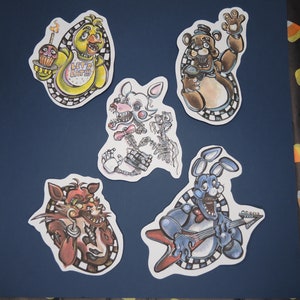 Five Nights at Freddy's Stickers - Etsy