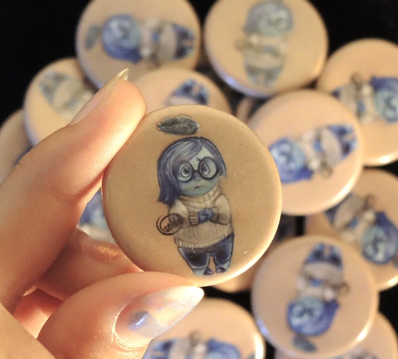 Assorted Disney Pixar Pins dug From up and Sadness From - Etsy