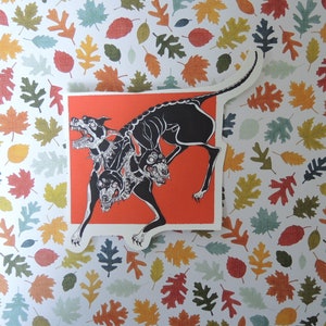 Cerberus Decals/bumper Stickers (pug, Pomeranian, Corgi, Shiba Inu ...