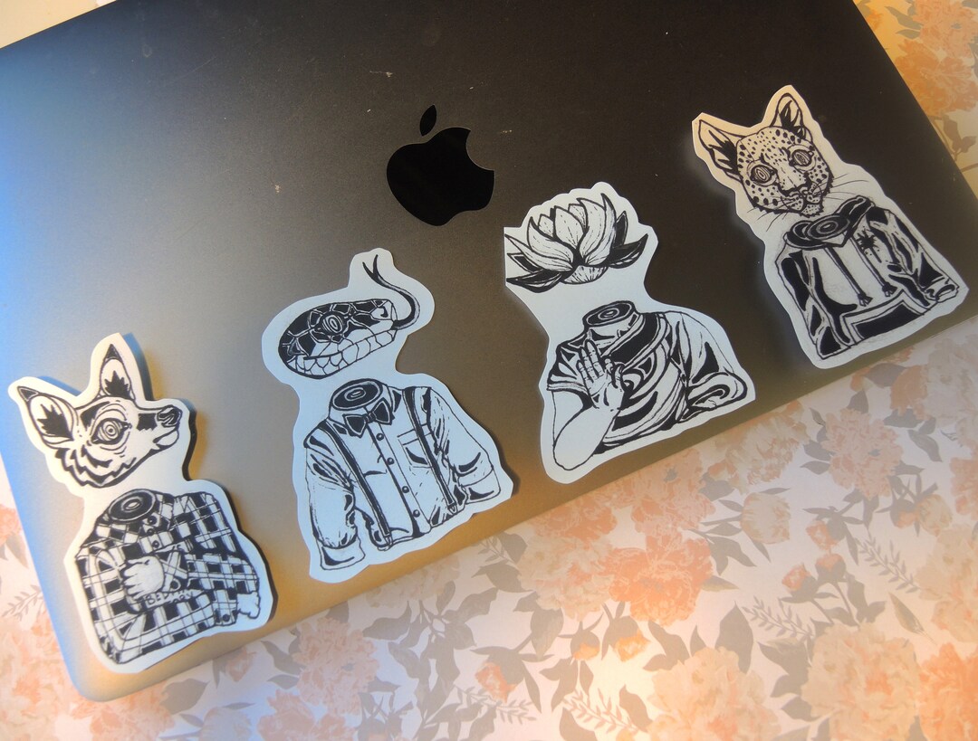 Exquisite Corpse Decals - Etsy