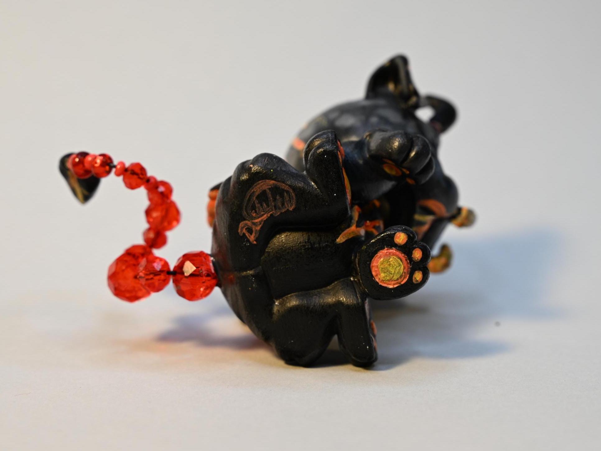 OOAK Littlest Pet Shop Custom Devil/demon Bulldog (glows Under ...