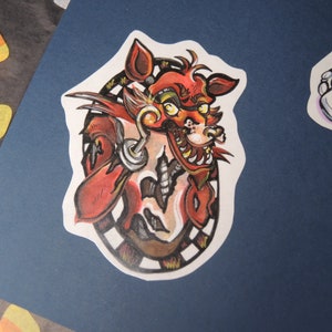 Five Nights at Freddy's Stickers - Etsy