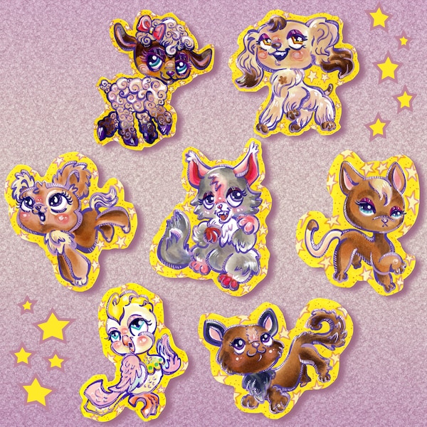 The Littlest Pet Shop Stickers - Etsy