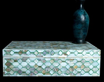 Mother of Pearl Storage Box - Etsy