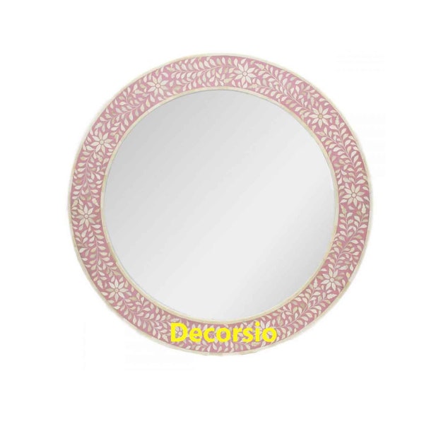 Bone Inlay Mirror - Etsy