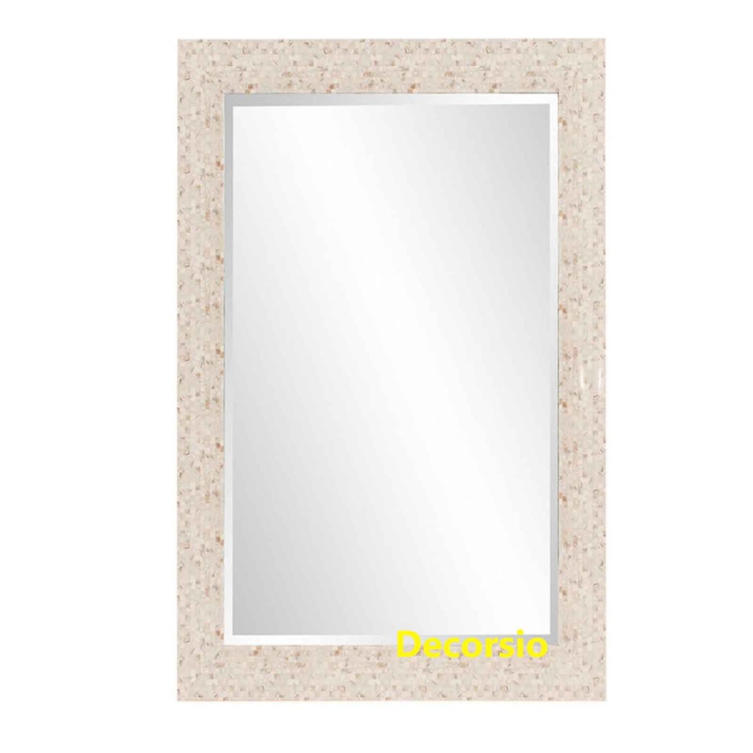 Handmade Mother of Pearl Inlay Floral Pattern Mirror Frame With Free ...