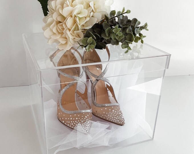Shoe Box Acrylic | Dever Shoe Box | Bridal Display Box | Macedonian ...