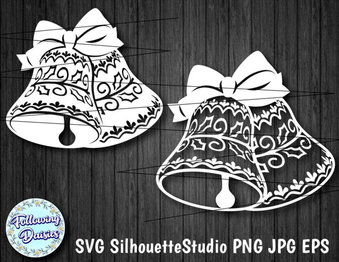 CHRISTMAS BELLS in SVG, Jingle Bells, Christmas Decoration, Svg Files ...