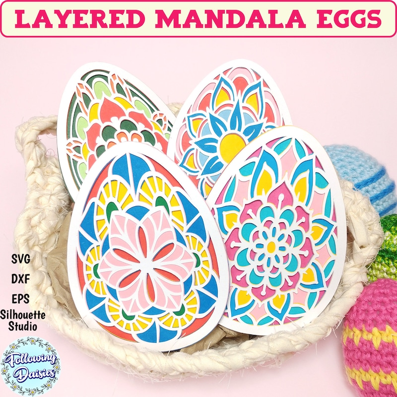 Mandala Easter Egg - Etsy