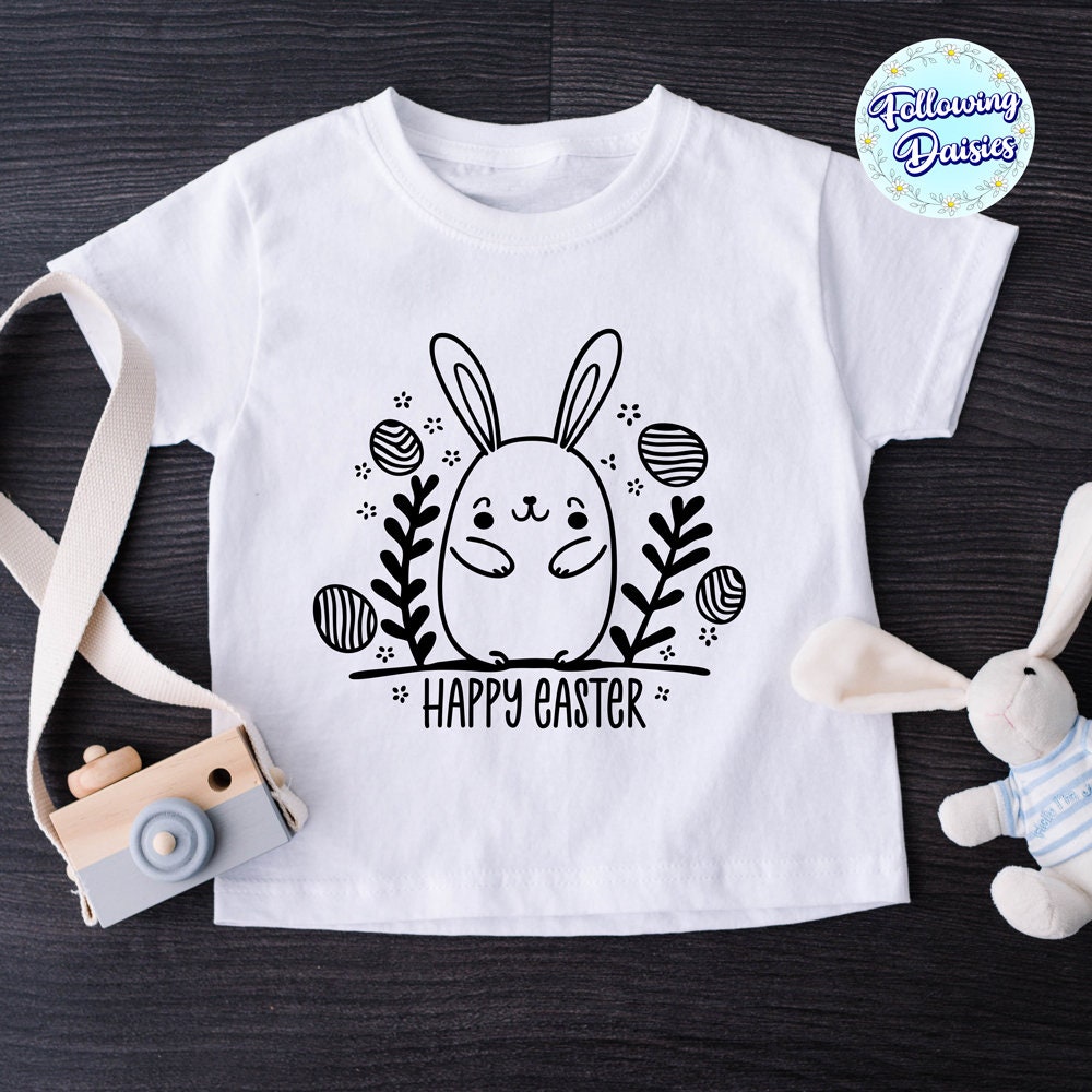EASTER BUNNY SVG Easter Bunny Svg File Happy Easter Svg - Etsy