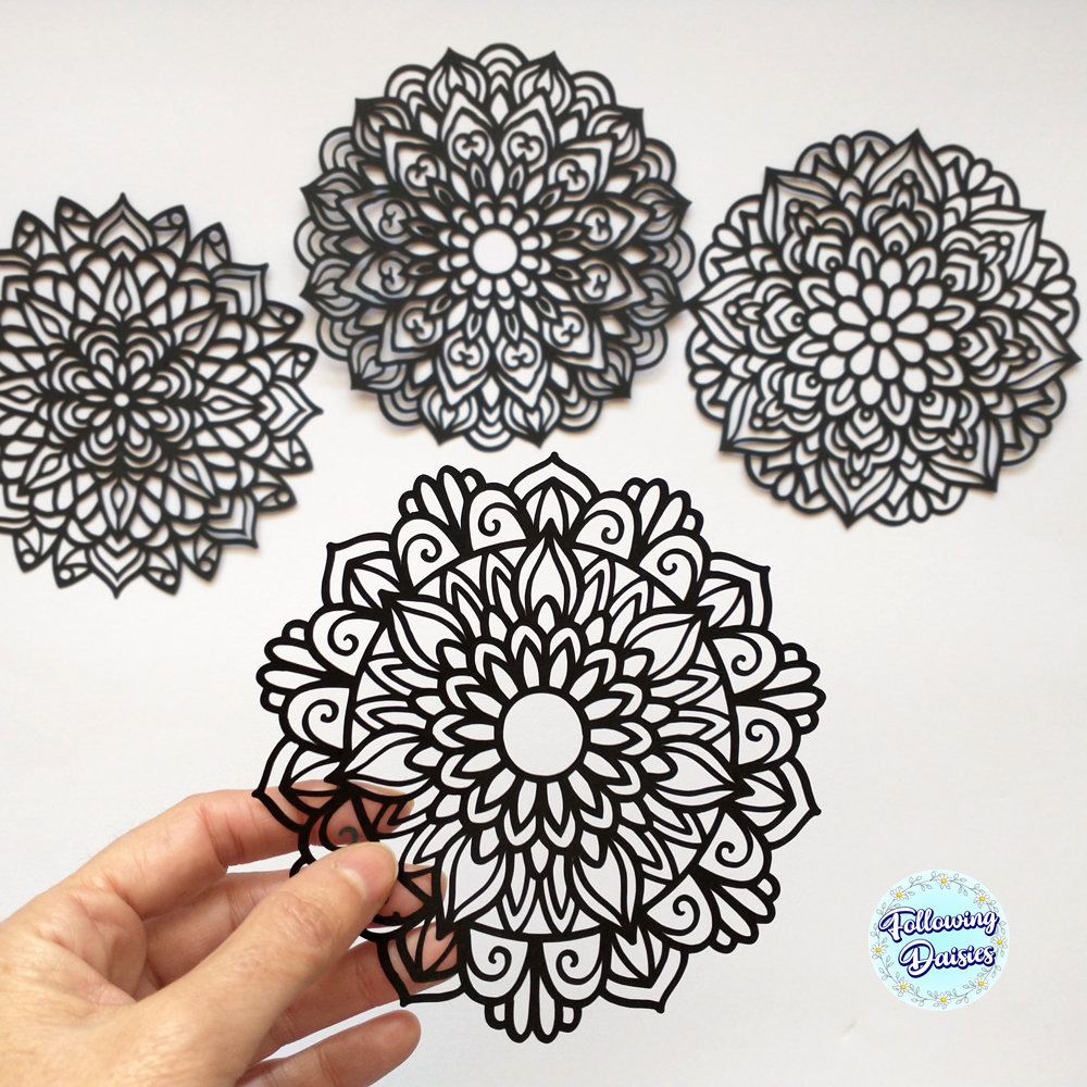 MANDALAS SVG Mandala Svg File for Cricut Mandala Vector - Etsy