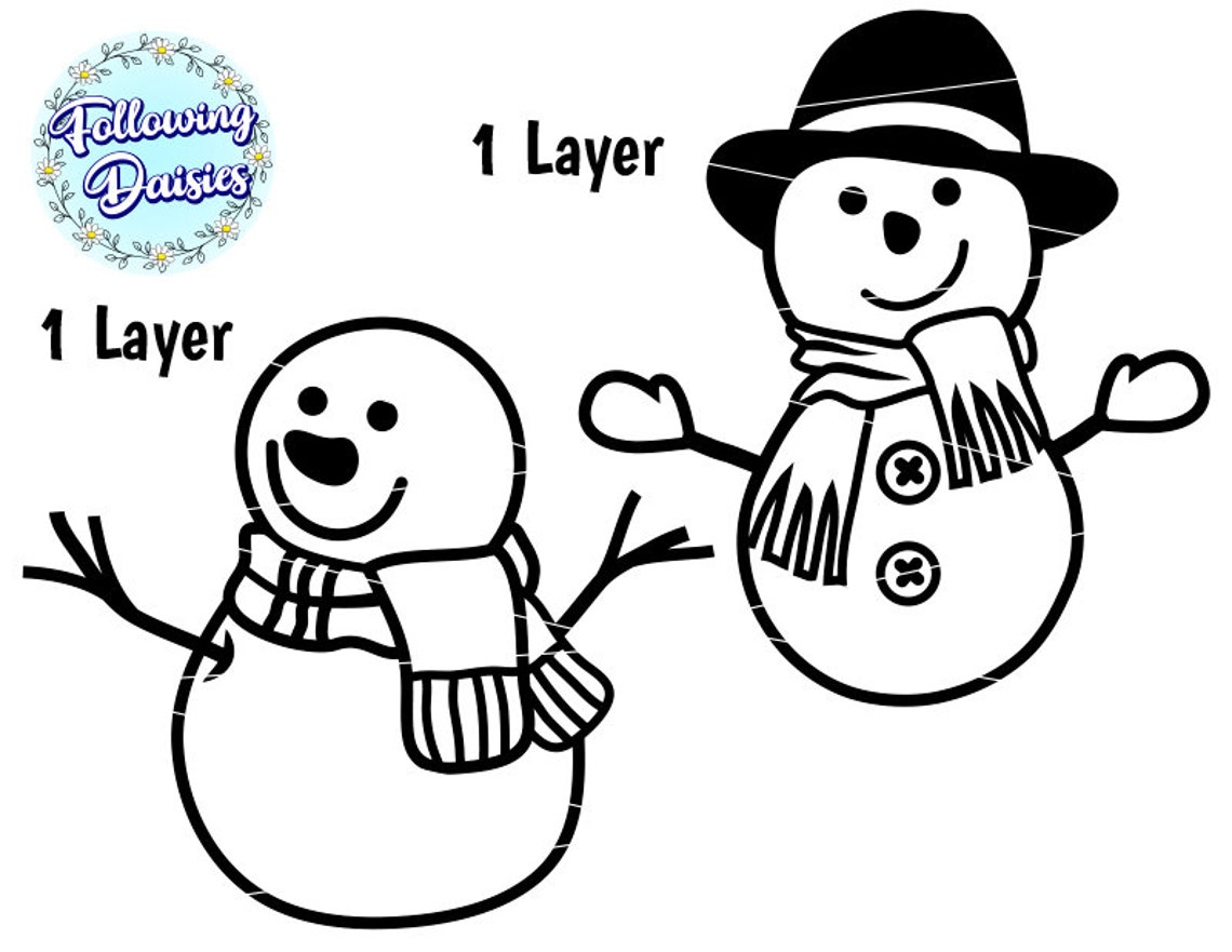 SNOWMEN SVG, Christmas Svg, Snowman Cut File, Christmas Decoration ...